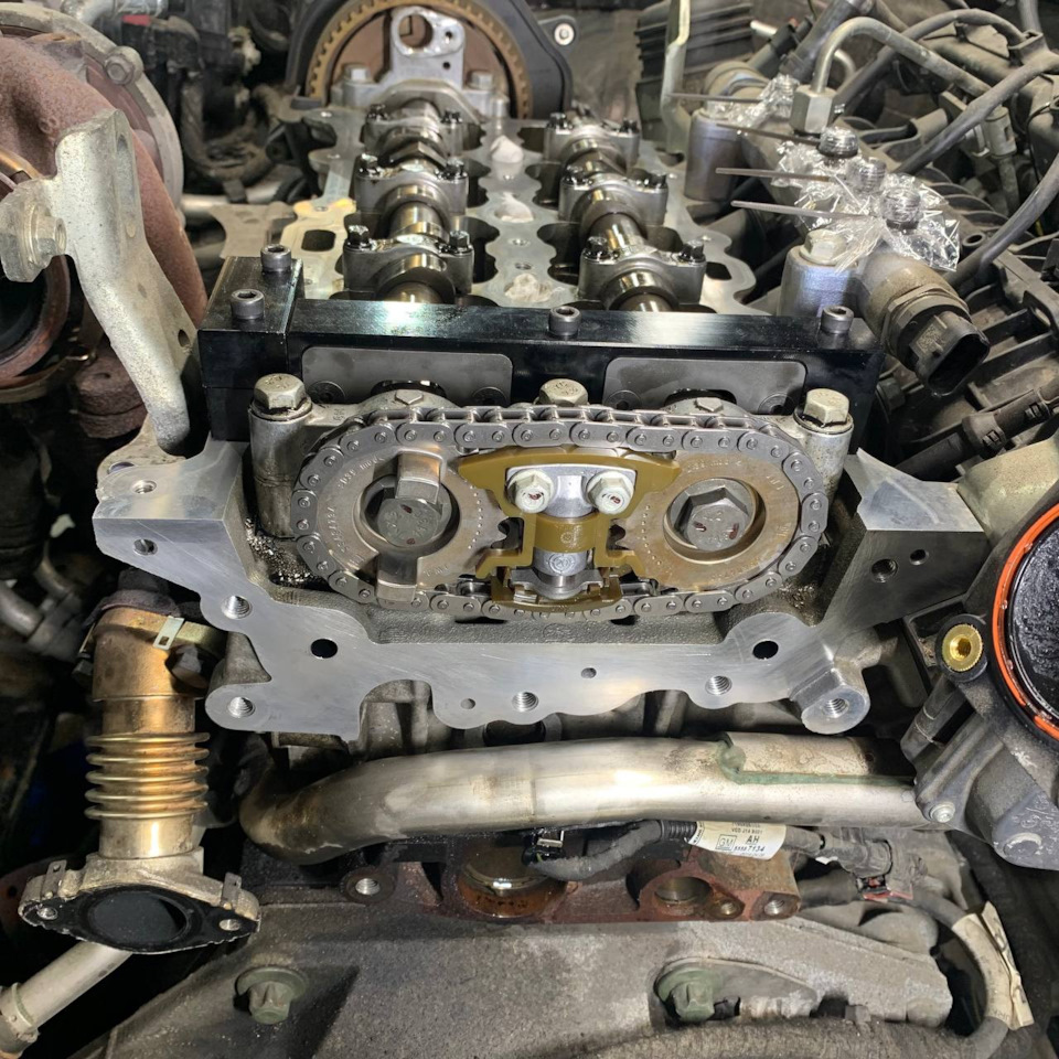 Замена цепи распредвалов B20DTH — Opel Insignia Sports Tourer (1G), 2 л ...