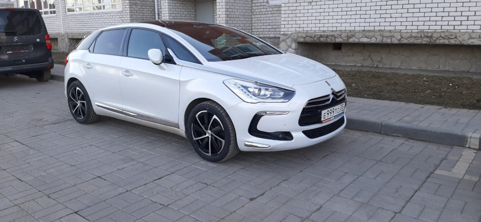 КиК С.T.G. Алмаз + Atrezzo ZSR 245/45/R18 RF — Citroen DS5, 2 л, 2012 года | шины | DRIVE2