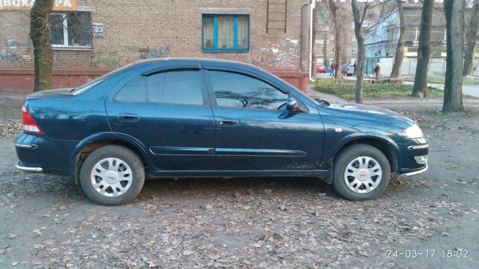 +30 мм)))) — Nissan Almera Classic (B10), 1,6 л, 2006 года | другое ...