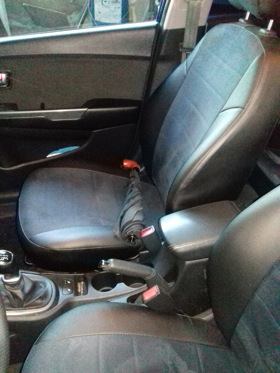 Чехлы — KIA Rio (3G), 1,6 л, 2011 года | стайлинг | DRIVE2