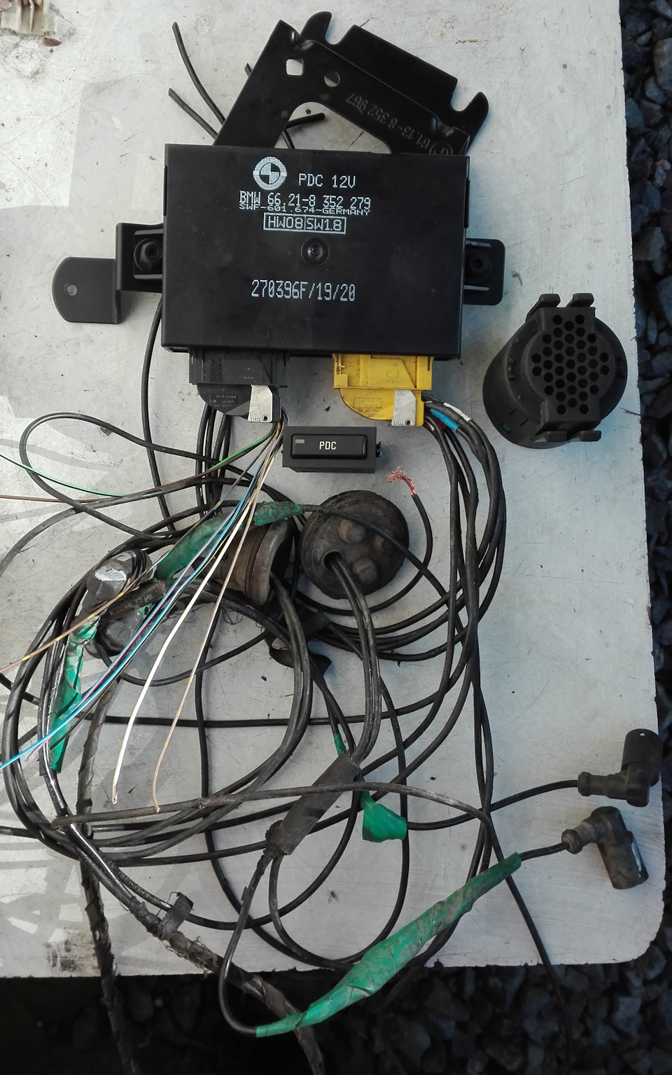 66218352279 Блок управления PDC 8352279 BMW 7 Series E38 BMW | Запчасти ...