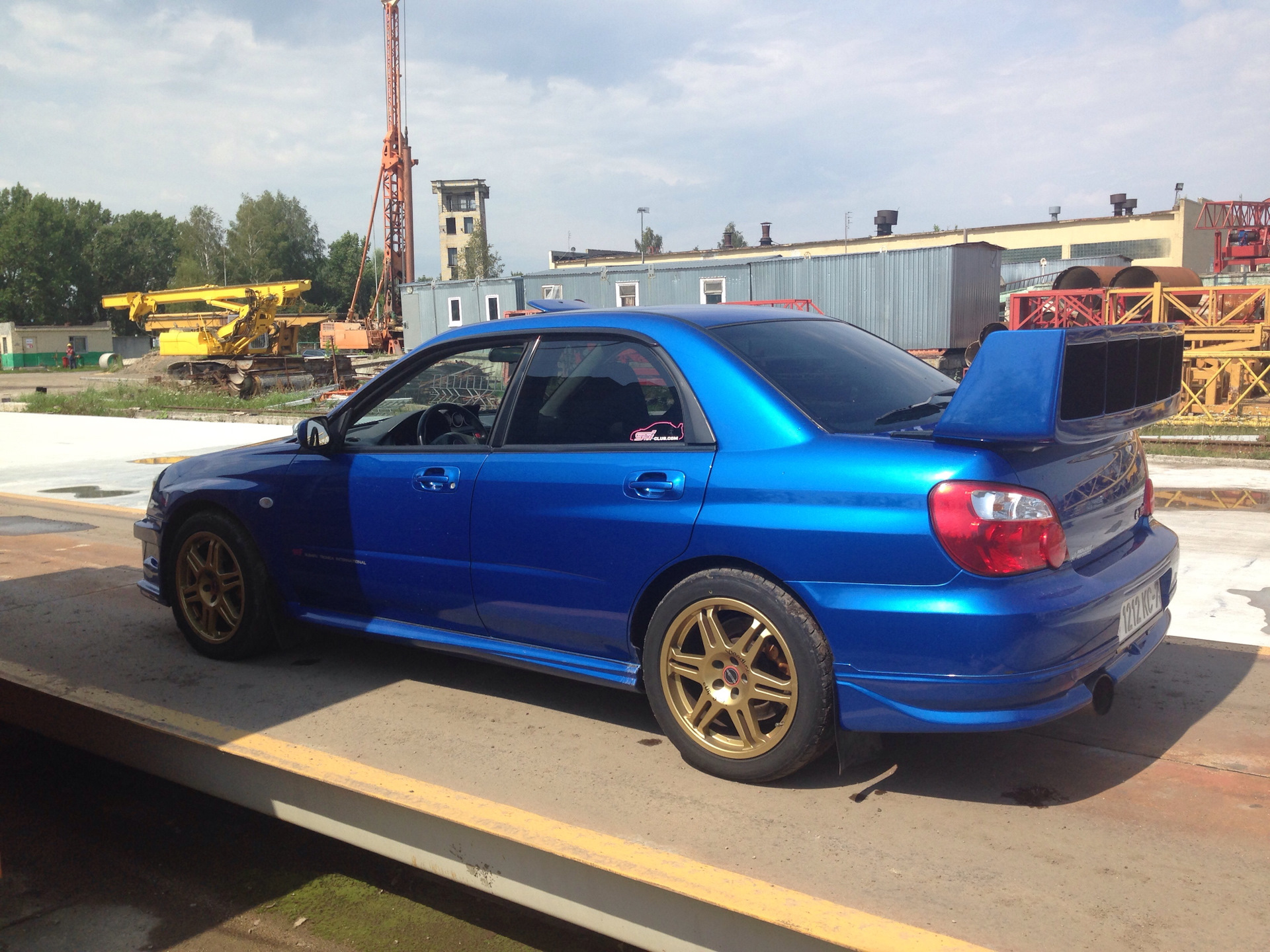 Взвесился. Грусть-печаль. — Subaru Impreza WRX STI (GD), 2 л, 2004 года ...