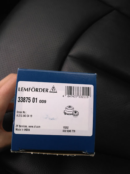 Замена подушки и сброс адаптаций АКПП — Mercedes-Benz E-Class (W211), 2 ...