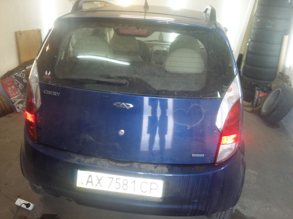 Тонировка стопов — Chery Kimo, 1,3 л, 2008 года | аксессуары | DRIVE2