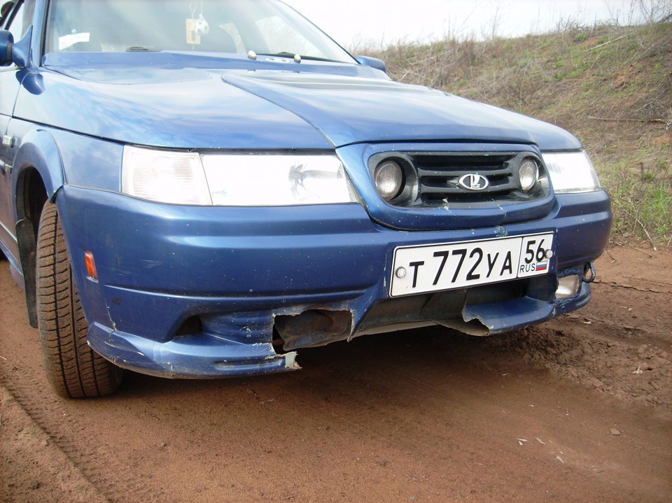 Неприятность вышла… — Lada 21120, 1,5 л, 2002 года | ДТП | DRIVE2