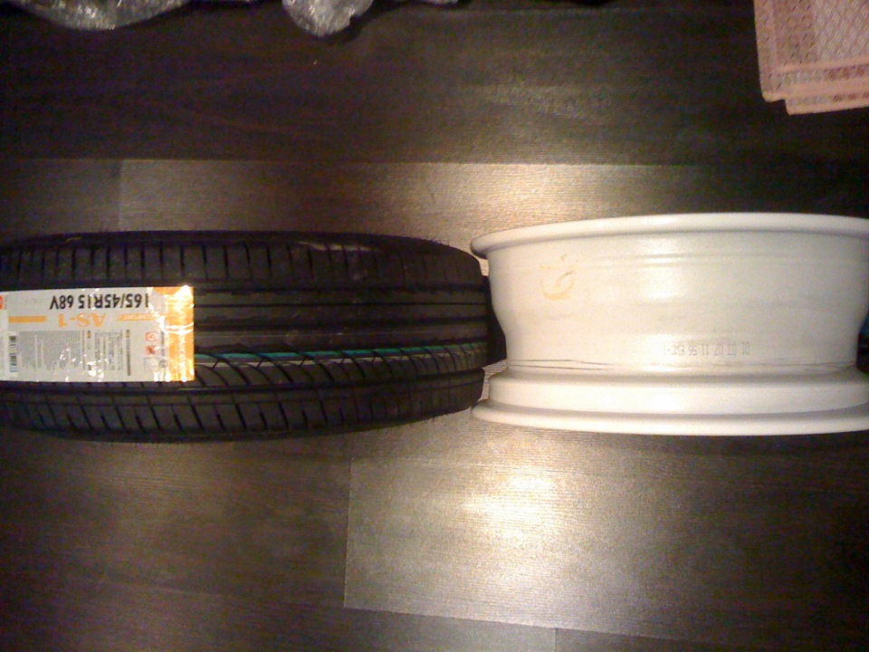 Nankang 165/45 R15 — Lada 2113, 1,6 л, 2008 года | шины | DRIVE2