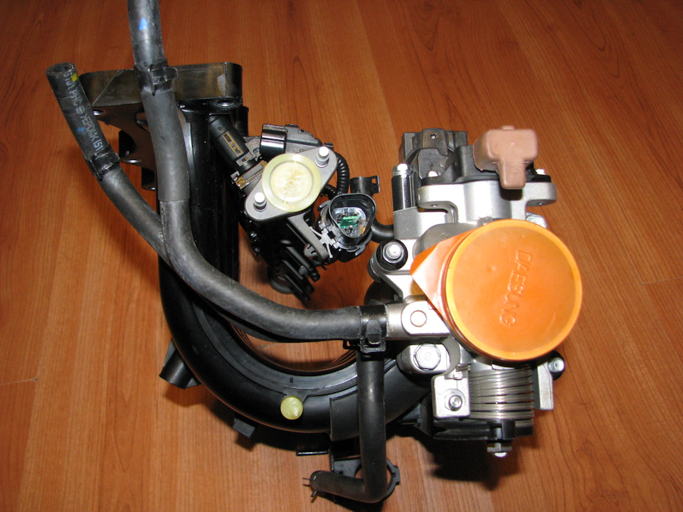 Коллектор впускной + выпускной G4ED G4EC — KIA Cerato (1G), 1,6 л, 2006 ...