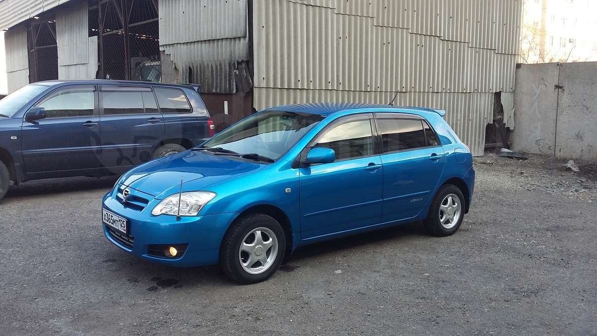 Toyota Corolla RunX 1.8 бензиновый 2005 | на DRIVE2