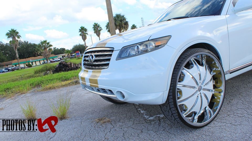 Infiniti FX35 DONK 30" Starr Wheels — World Installer Magazine на DRIVE2