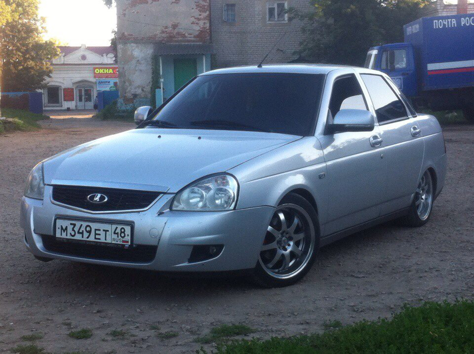 Хоть было и давно, клеим лоб люмар 35% — LADA Приора седан, 1,6 л ...
