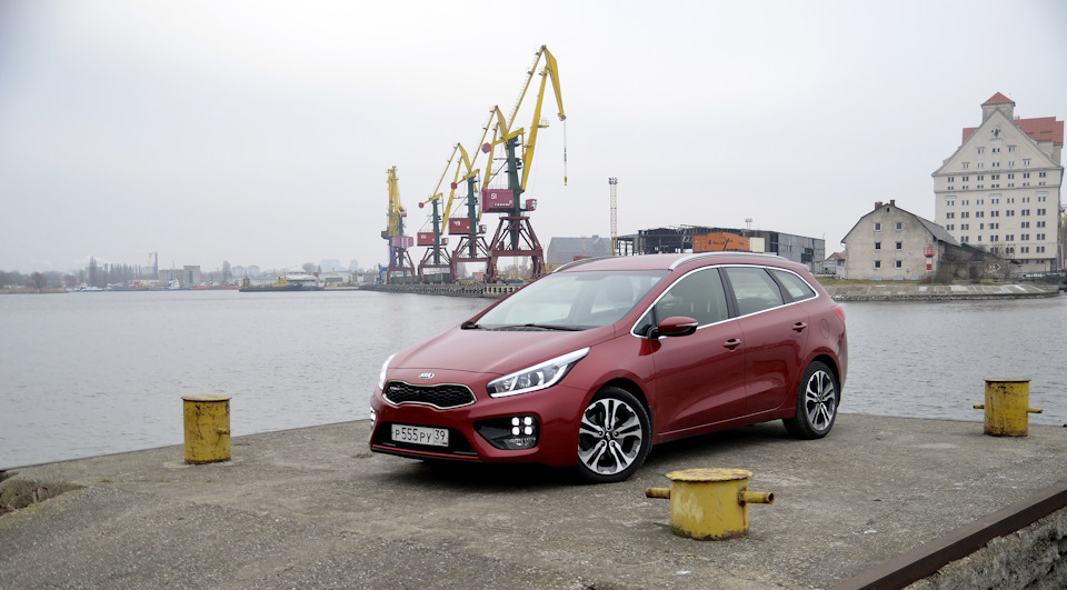River-Sea Cee'd. Калининградец! — KIA Ceed SW (2G), 1,6 л, 2013 года | фотография | DRIVE2