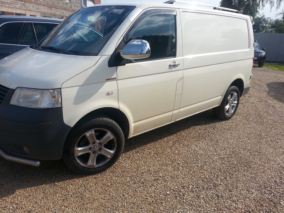 Новые диски R17 — Volkswagen Transporter T5, 2,5 л, 2008 года | тюнинг ...