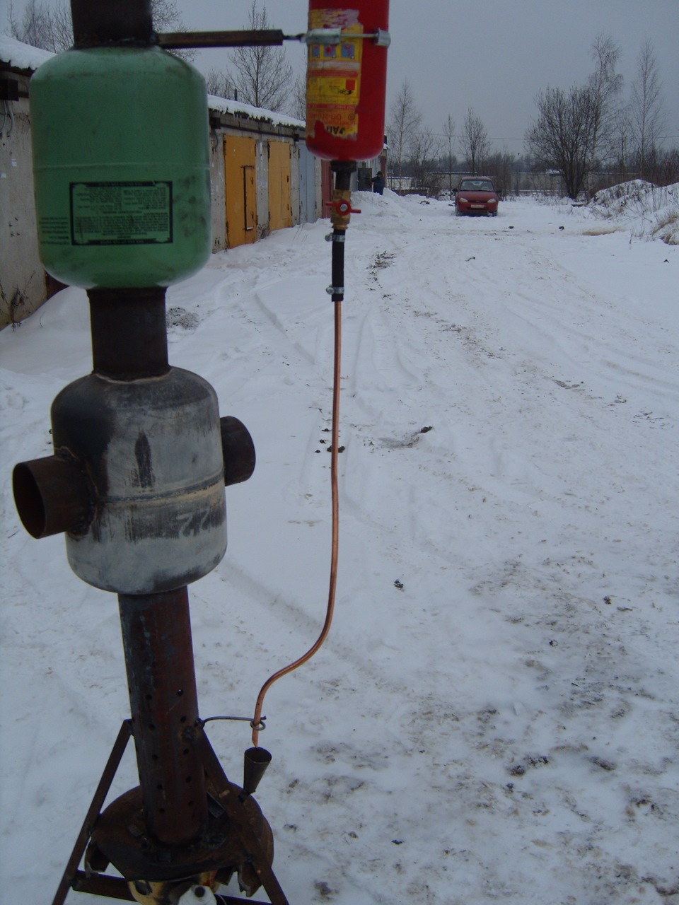 печка на отработке ещё одно продолжение — DRIVE2