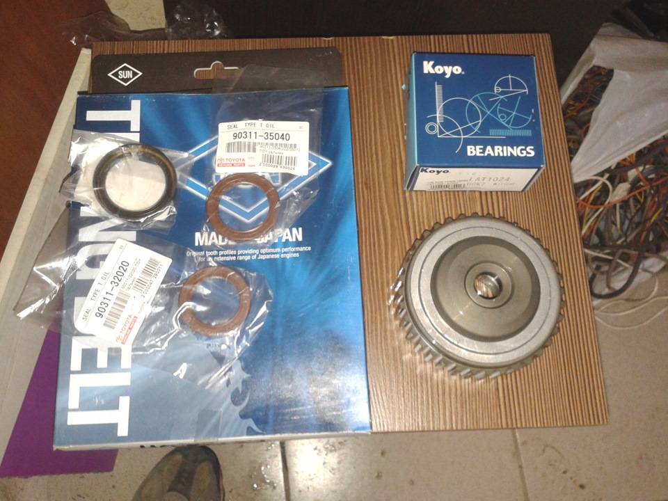 Замена — Toyota Carina (7G), 1,6 л, 1997 года | расходники | DRIVE2