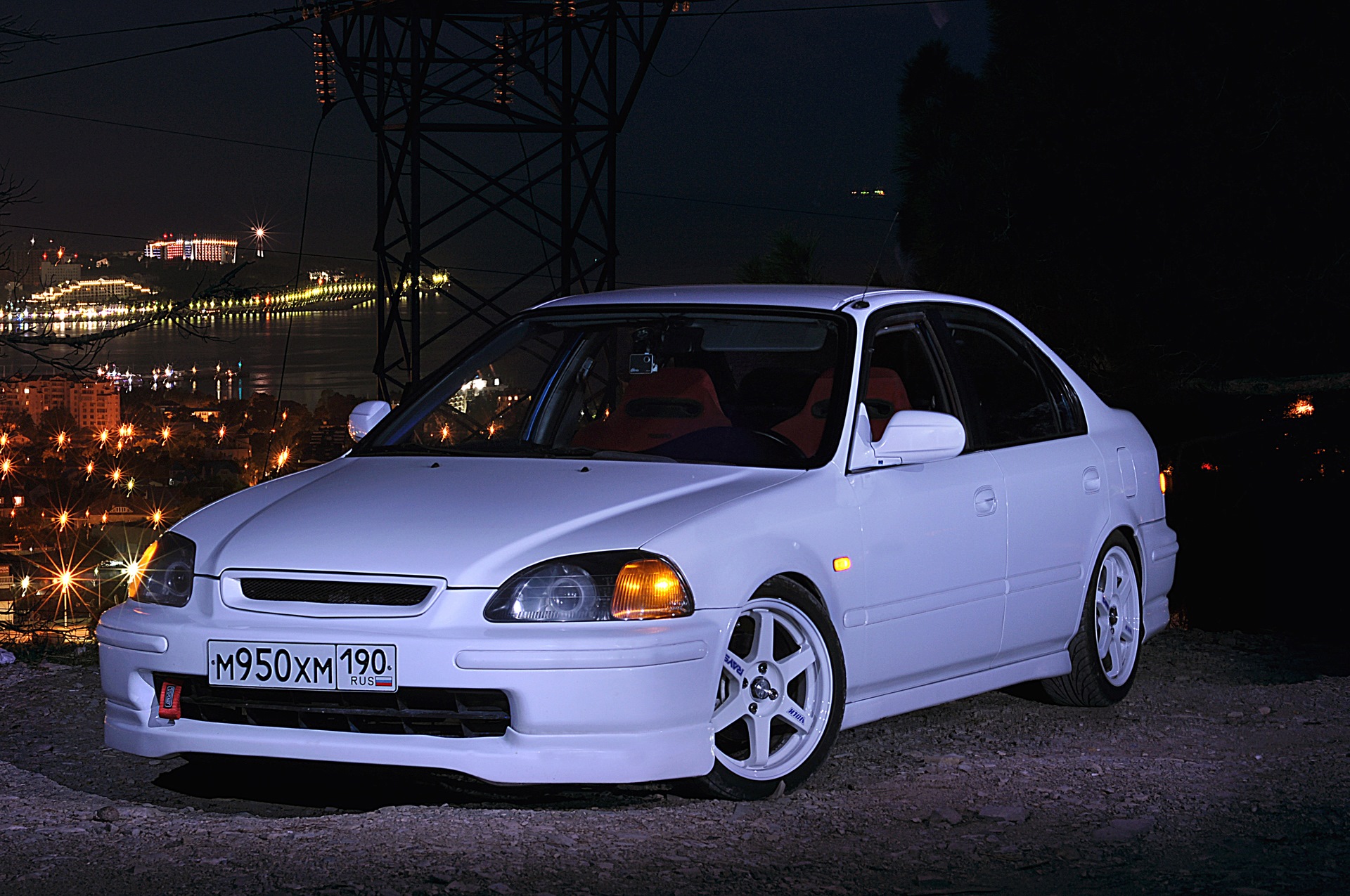 Foto Honda Civic B20b White — DRIVE2