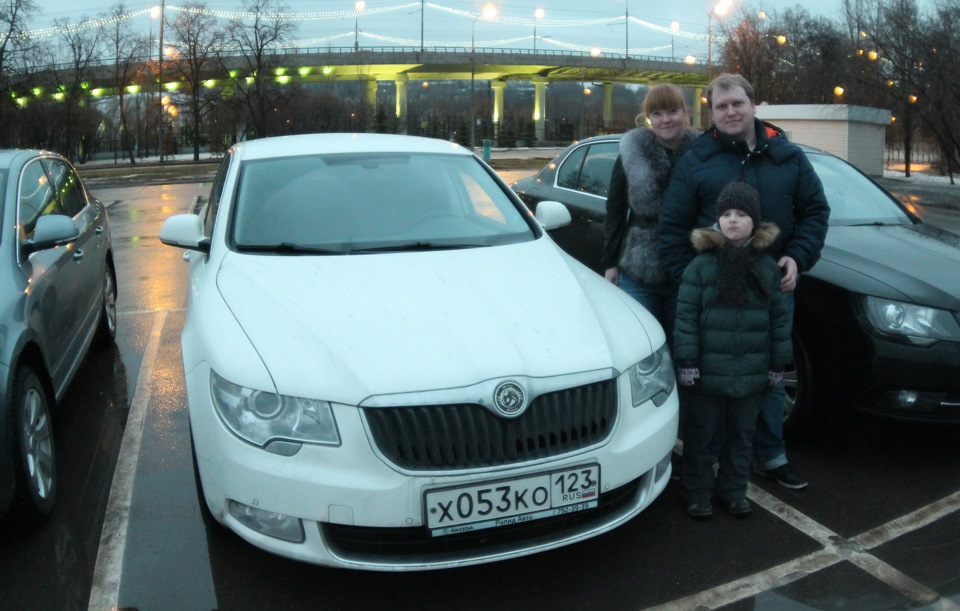 Встреча Skoda Superb Club — Skoda Superb Mk2, 1,8 л, 2012 года ...