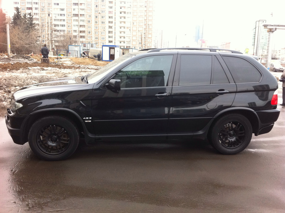 Замена блока управления клапанами подвески — BMW X5 (E53), 4,8 л, 2005 ...