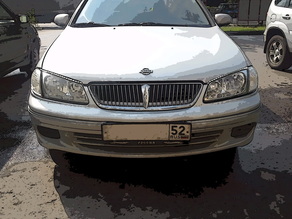 Вот так выглядит после ремонта — Nissan Almera II (N16), 1,5 л, 2000 ...