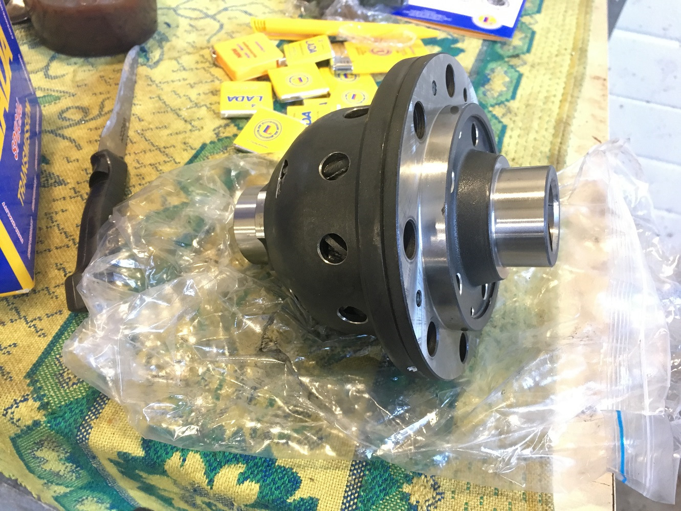 Установка самоблокируемого червячного дифференциала типа «Квайф ...