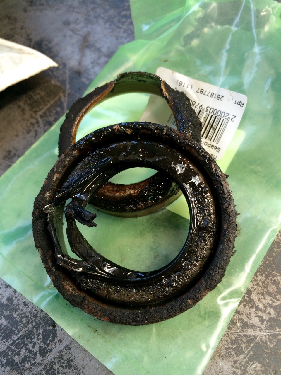 25187787 Сальник привода GM | Запчасти на DRIVE2