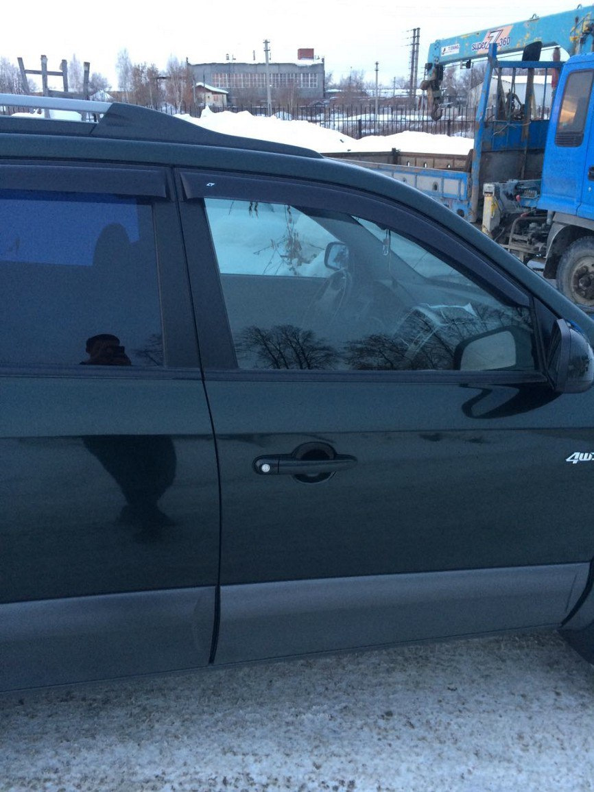 Hyundai Tucson — ЛОБ 70%, БОКА 50% — Toner96 на DRIVE2