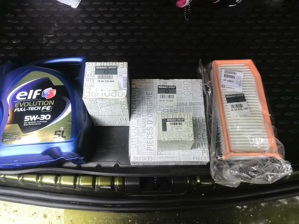 ТО-1. 10000км — Renault Duster (1G), 1,5 л, 2015 года | плановое ТО ...