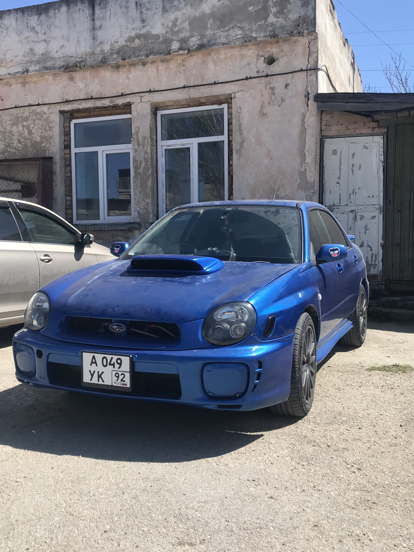 Вот ноздря и на месте — Subaru Impreza WRX (GD, GG), 2 л, 2000 года ...