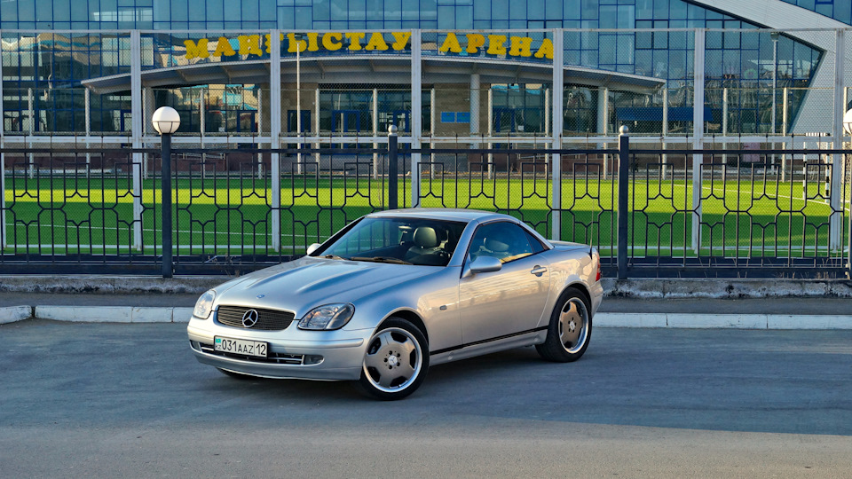 Накачал запасное колесо R170 SLK — Mercedes-Benz SLK (R170), 2,3 л ...