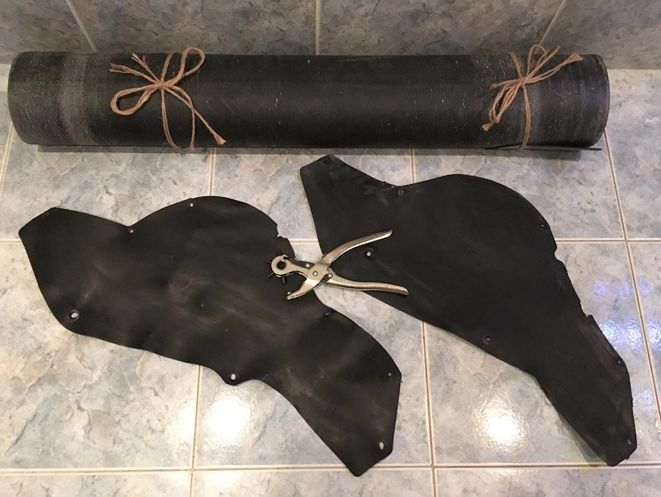 Y61 GR резиновые пыльники моторного отсека — Nissan Patrol GR II (Y61 ...