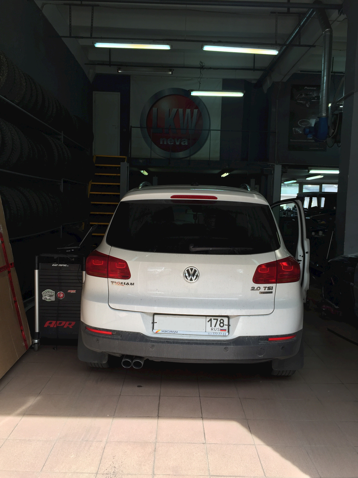 APR Stage 1 — Volkswagen Tiguan (1G), 2 л, 2013 года | тюнинг | DRIVE2