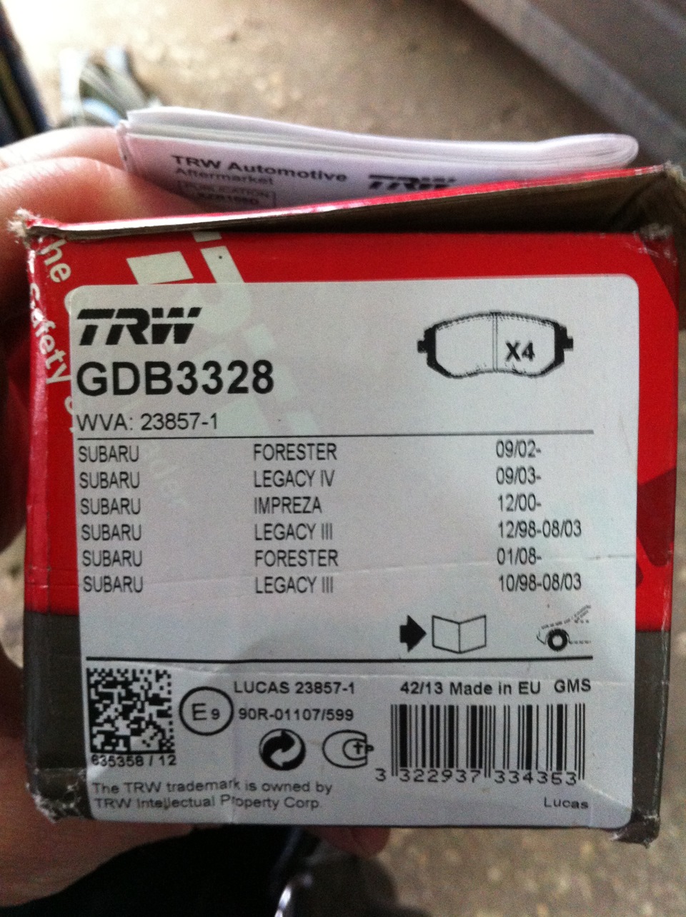 Решил сэкономить на шиномонтаже — Subaru Forester (SH), 2 л, 2011 года ...