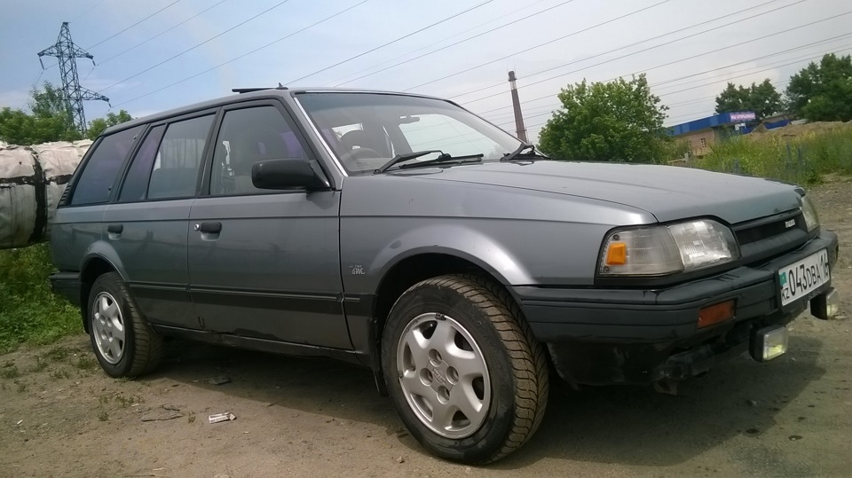 учение свет и грязная машина после. — Mazda 323 III, 1,6 л, 1987 года | просто так | DRIVE2