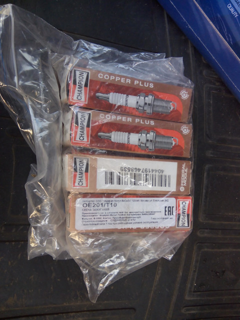 OE201T10 Свеча зажигания CHAMPION | Запчасти на DRIVE2