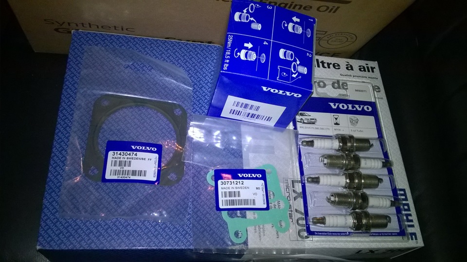 Готовимся к очередному ТО. — Volvo S80 (1G), 2,5 л, 2005 года ...