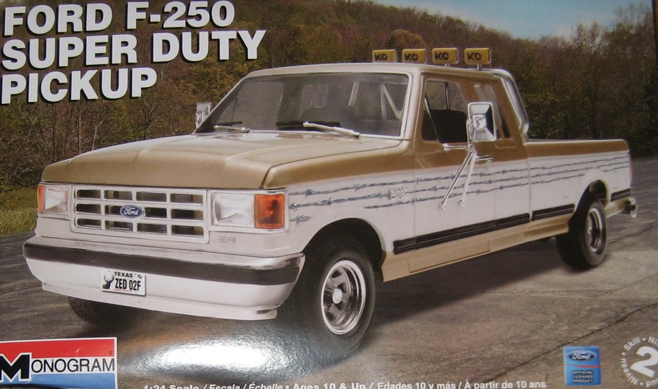 Monogram Ford f-250 Pickup 1:24 — DRIVE2
