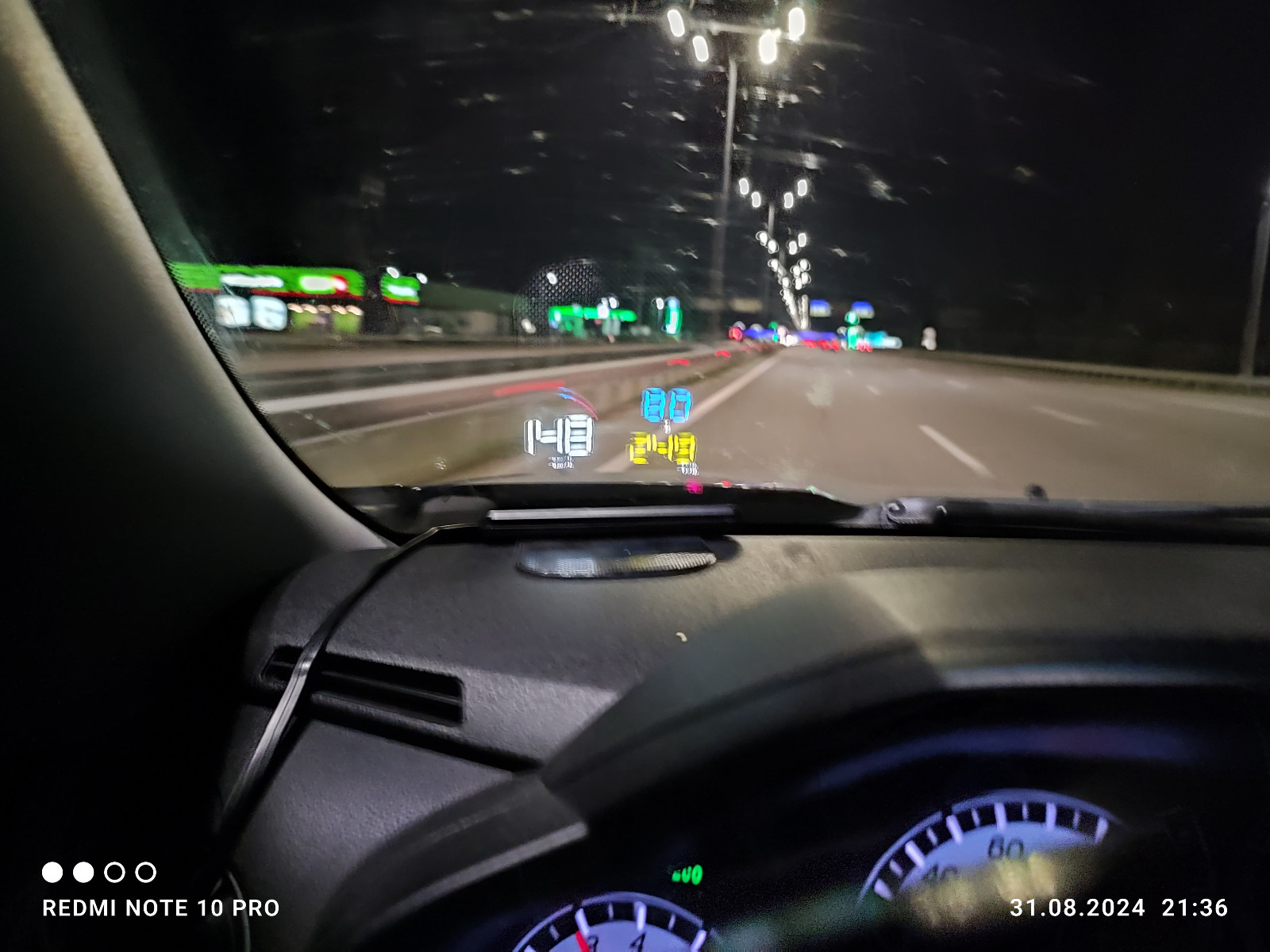 Head UP Display (HUD) проектор скорости на стекло — Honda Pilot (2G), 3 ...
