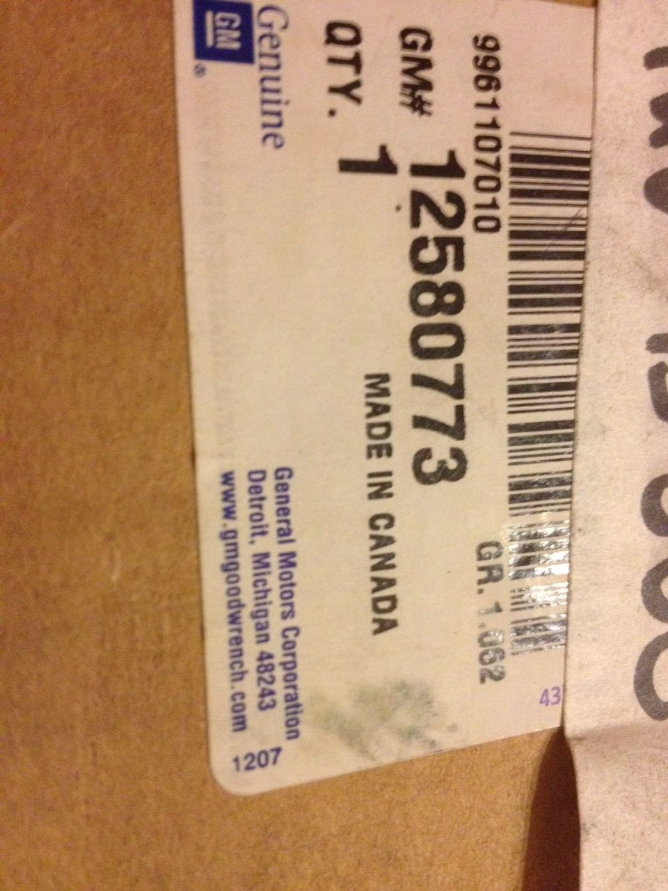 12580773 Натяжной ролик, поликлиновой ремень GM | Запчасти на DRIVE2