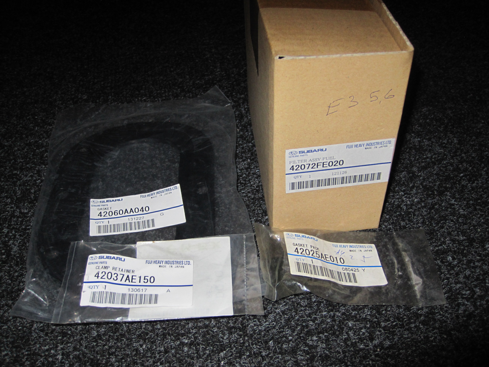 Замена фильтра топливного. — Subaru Forester (SG), 2,5 л, 2006 года ...