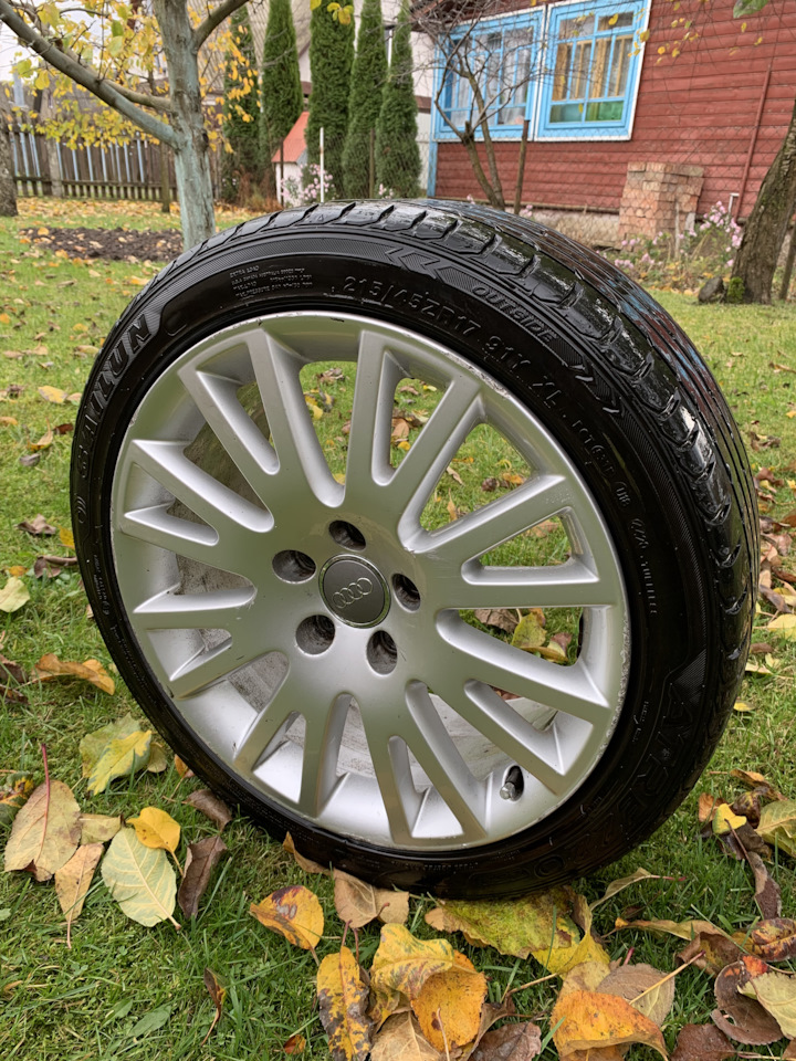 Шины летние Sailun 215/45 R17, литые диски Audi Ronal 7,5Jx17 ET45 ...