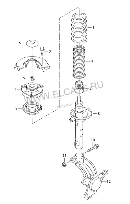 Передние стойки. Нужна помощь! — Volkswagen Passat B6, 1,9 л, 2008 года ...