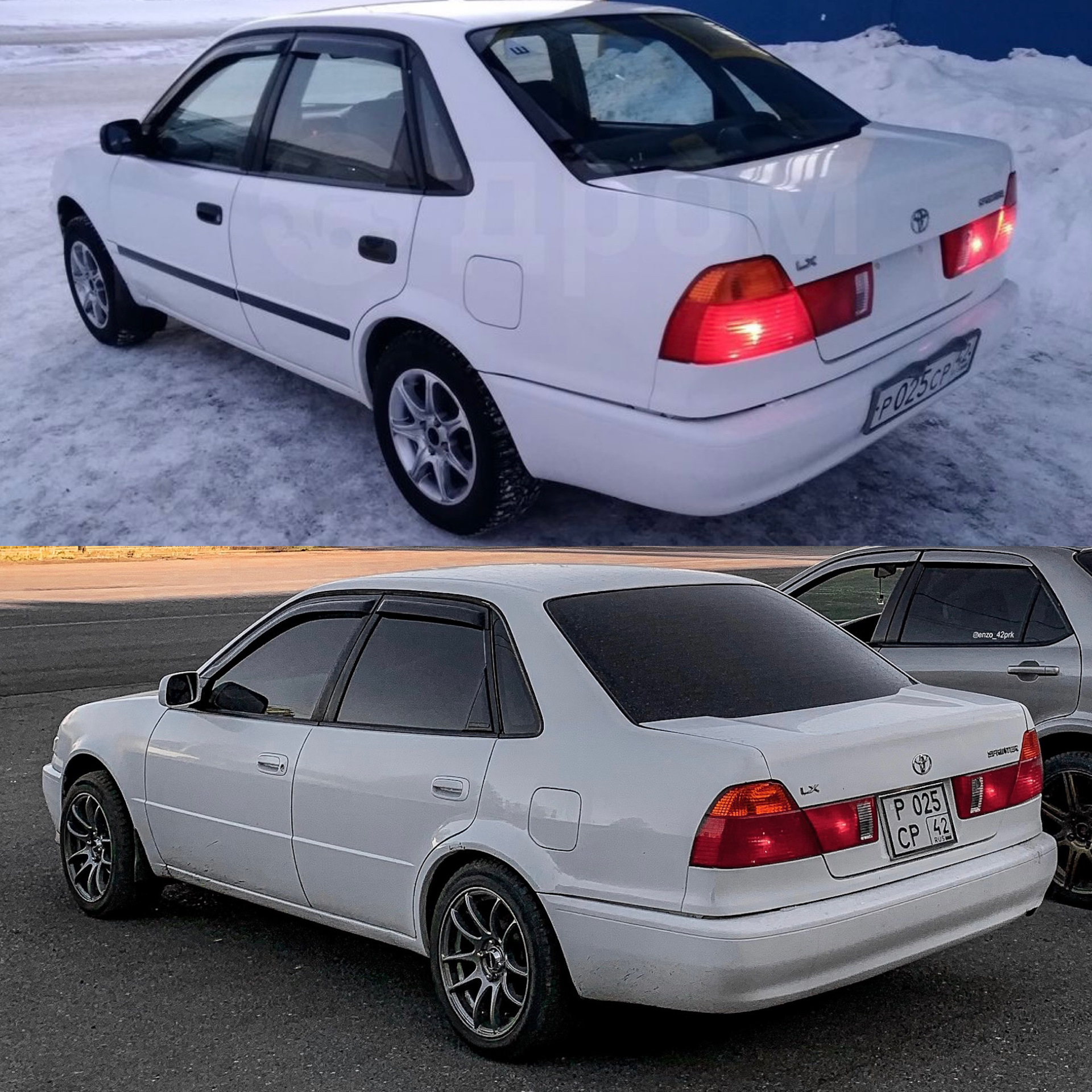 Было и стало⏳ — Toyota Sprinter (110), 1,5 л, 1998 года | наблюдение ...