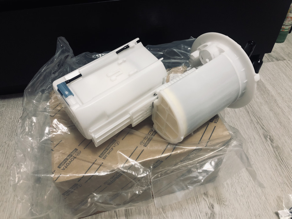 Завершение ТО — 80.000км, Замена Топливного Фильтра ! — Toyota Camry ...