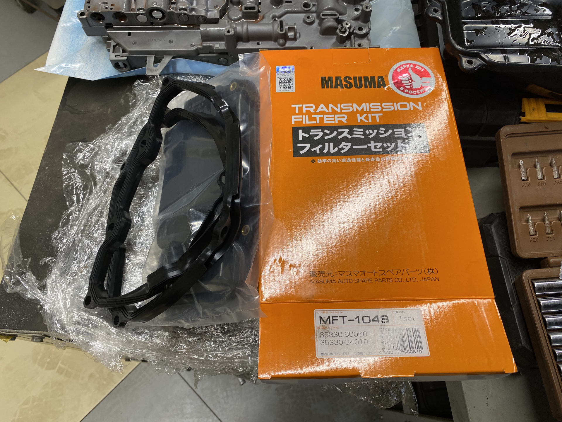 Установка модернизированного гидроблока АКПП на Land Cruiser 200 ...