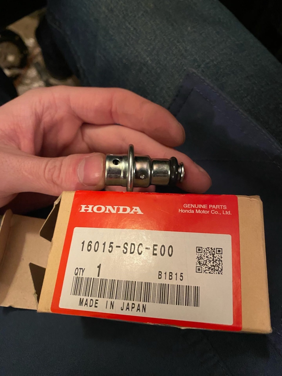 Регулятор давления топлива — Honda Accord (7G), 2,4 л, 2006 года ...