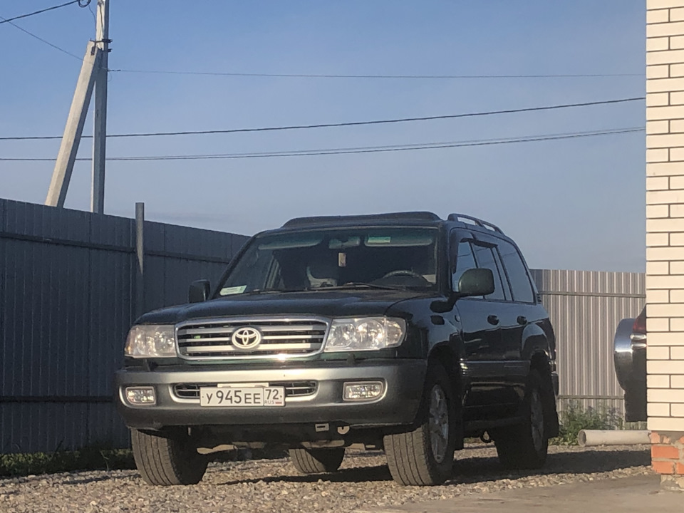 Полуось, крестовина кардана — Toyota Land Cruiser 100, 4,7 л, 2000 года ...