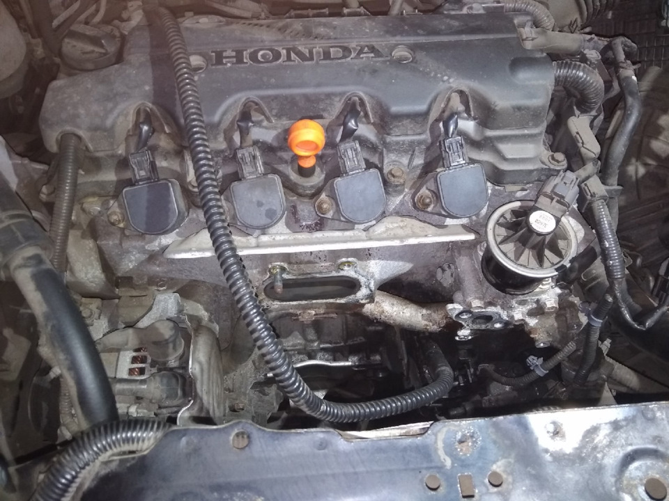 Замена трубки ОЖ — Honda CR-V (RE), 2 л, 2007 года | запчасти | DRIVE2