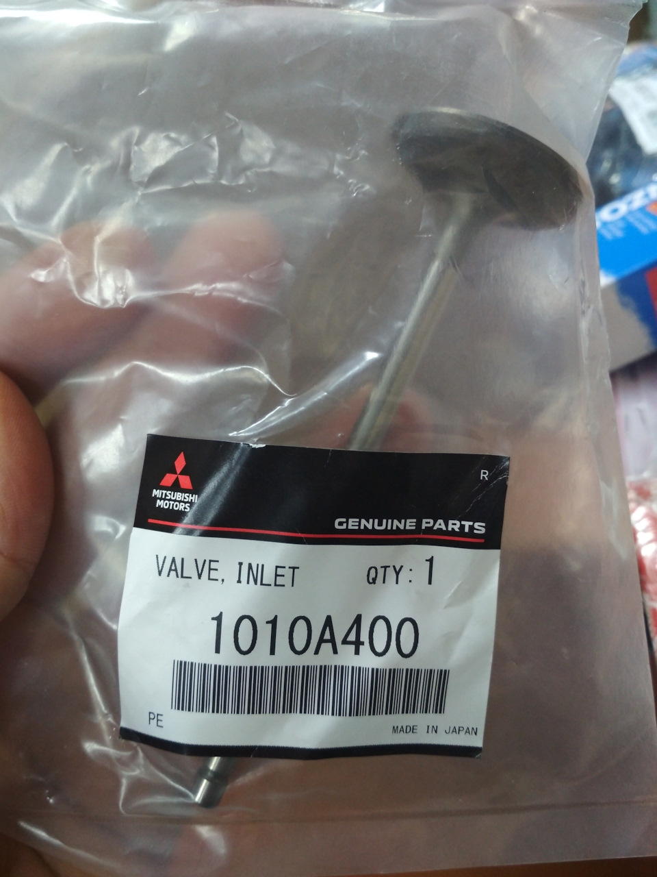 1010A400 Клапан впускной Mitsubishi | Запчасти на DRIVE2