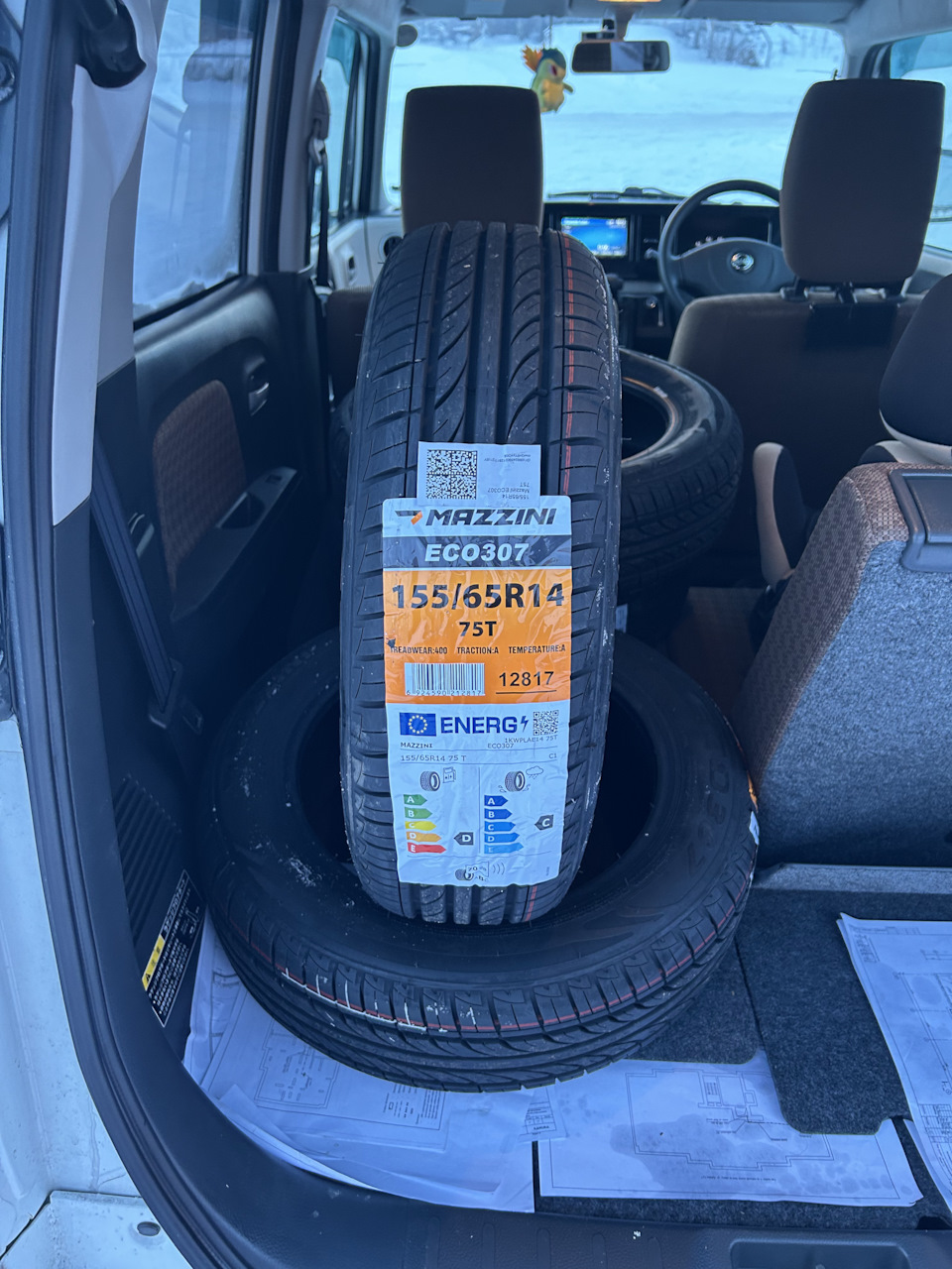 Ждем лето! — Nissan Moco III, 0,7 л, 2012 года | шины | DRIVE2