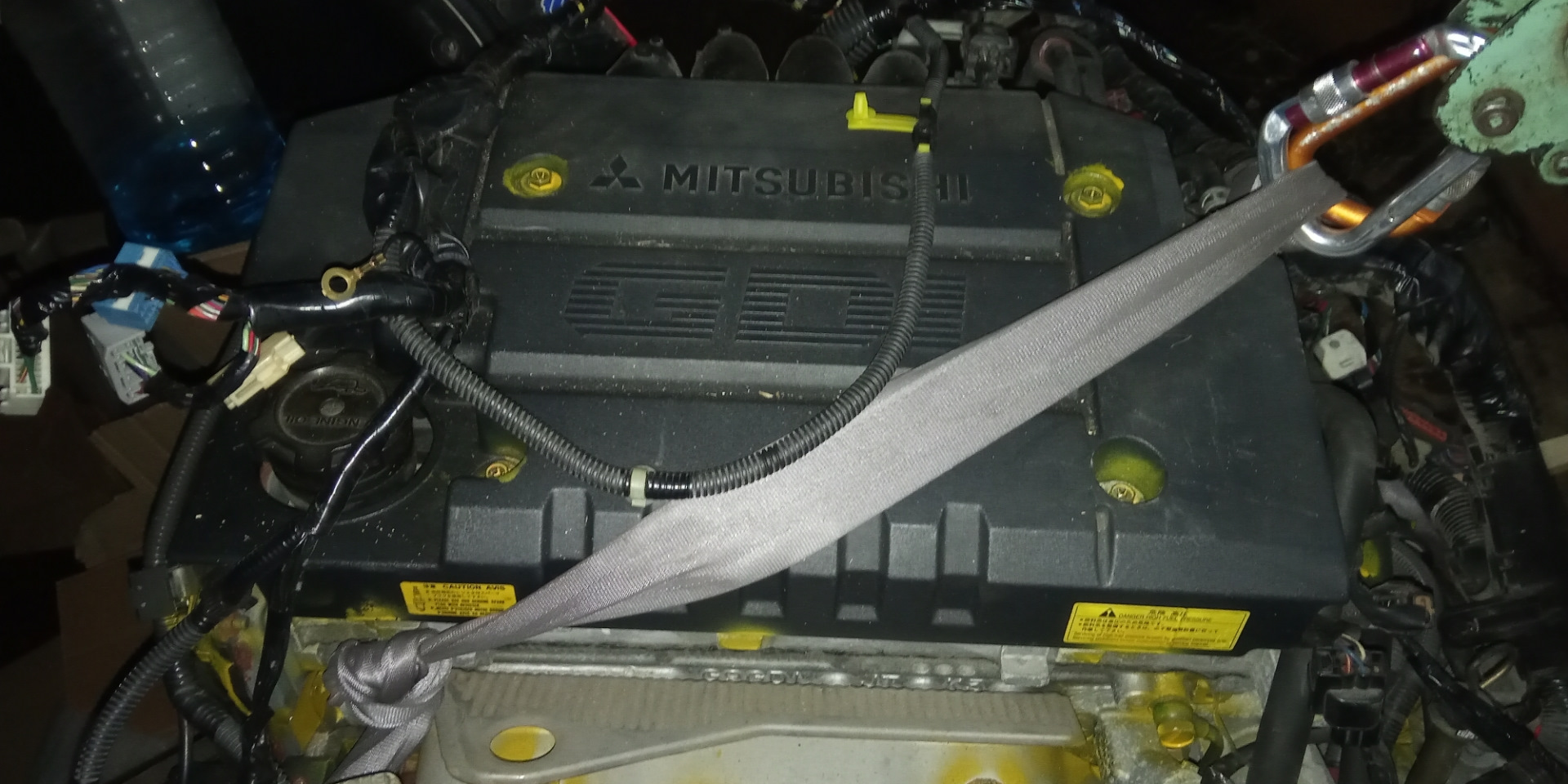 +Турбо табуретка, Свап 4G15 GDI в 4G93T GDI, начало. — Mitsubishi Dingo ...