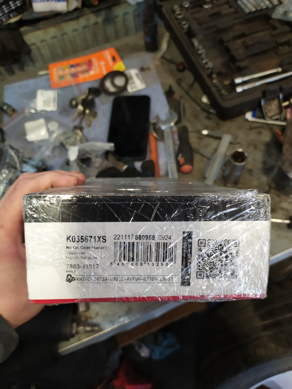 K035671XS Комплекты деталей для ремней грм GATES | Запчасти на DRIVE2